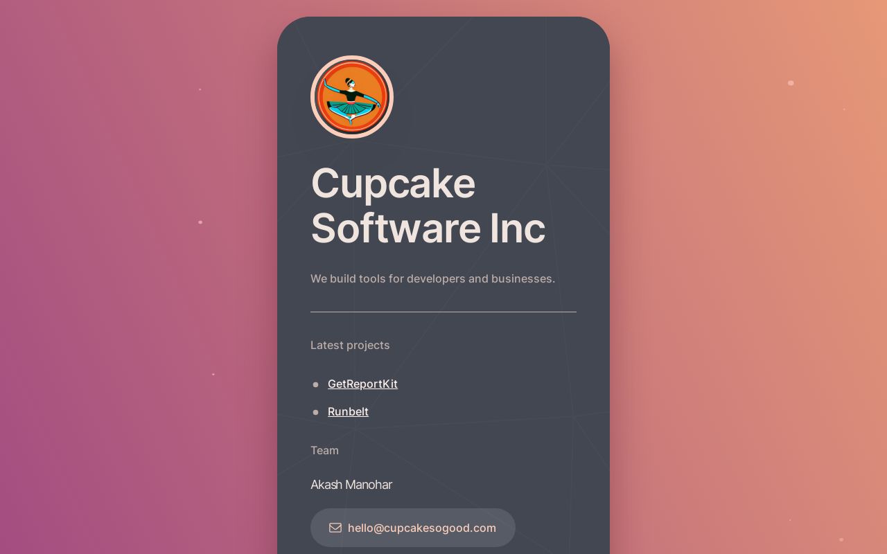 Cupcake Software
